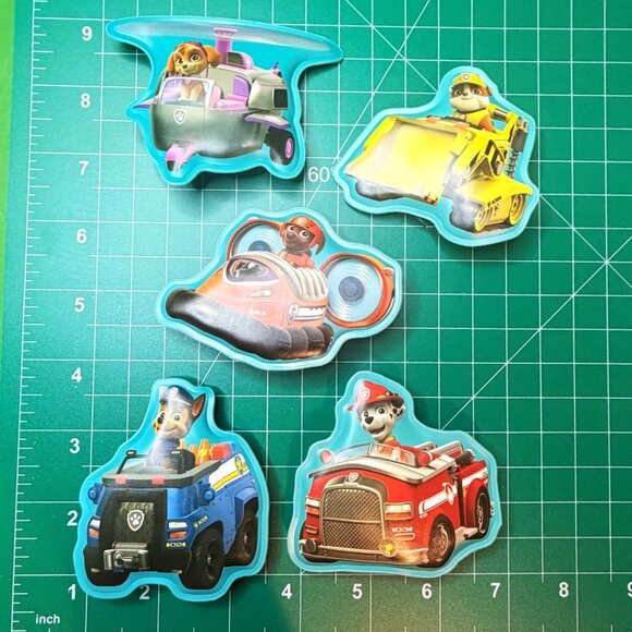 Paw Patrol | Toys | Paw Patrol Window Clings Set Of 5 Vehicle Bath Tub ...
